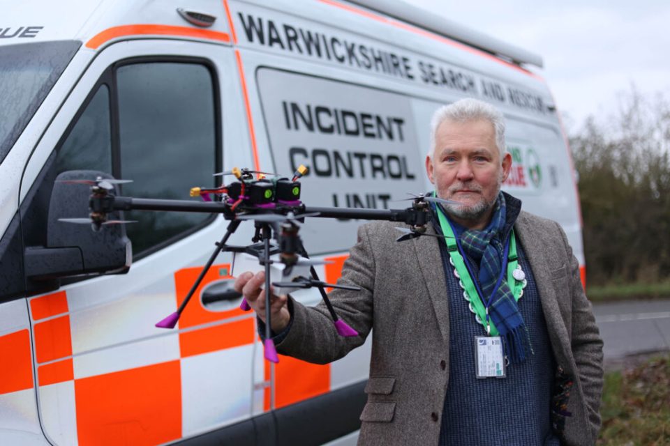 VMO2 using 5G drone to support Warwickshire Search and Rescue | Total ...
